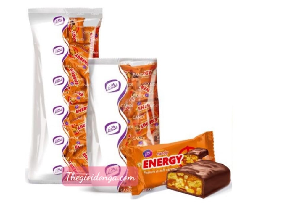 Energy Candy đậu phộng trong caramel mềm – Thế Giới Đồ Nga