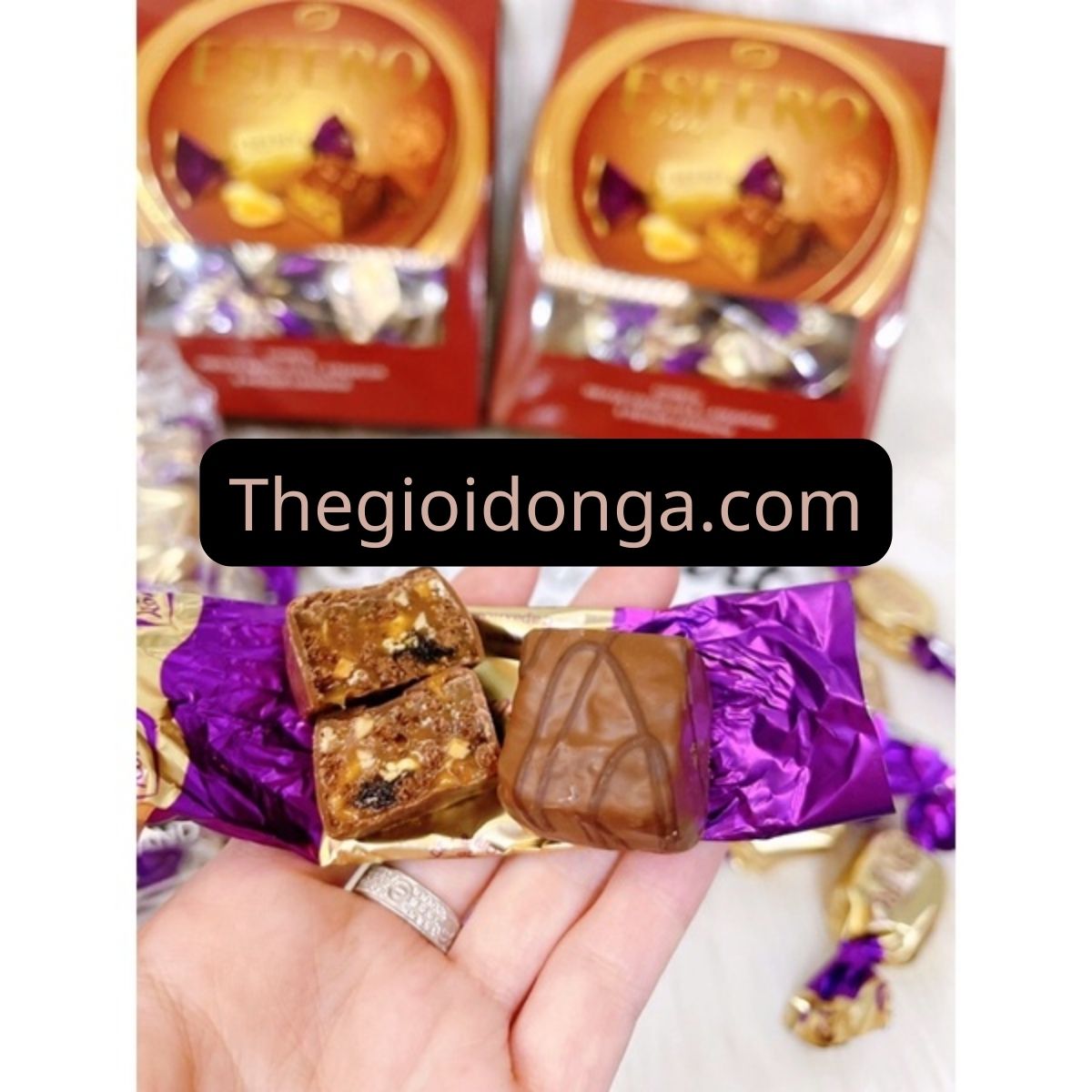 Kẹo Dẻo Konti Esfero Luxe Vàng Candy – Thế Giới Đồ Nga